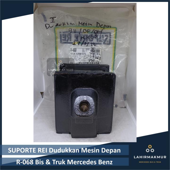 Jual Dudukkan Mesin Depan R-068 SUPORTE REI Bis & Truk Mercy/Mercedez/Mercedes Benz | Shopee ...