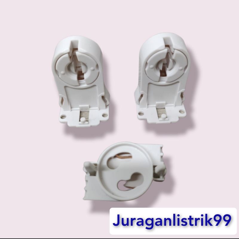 Jual Fitting TL Kaki TL T8 fiting lampu neon LED dan dudukan starter PX ...