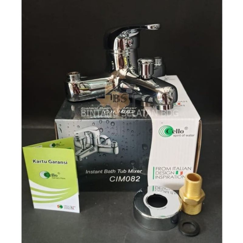 Jual Kran Mixer Bathup Tanpa Bobok Cello Body Besar CIM 082 Original ...