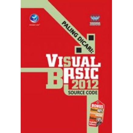 Jual BUKU KOMPUTER PALING DICARI: VISUAL BASIC 2012 SOURCE CODE | Shopee Indonesia