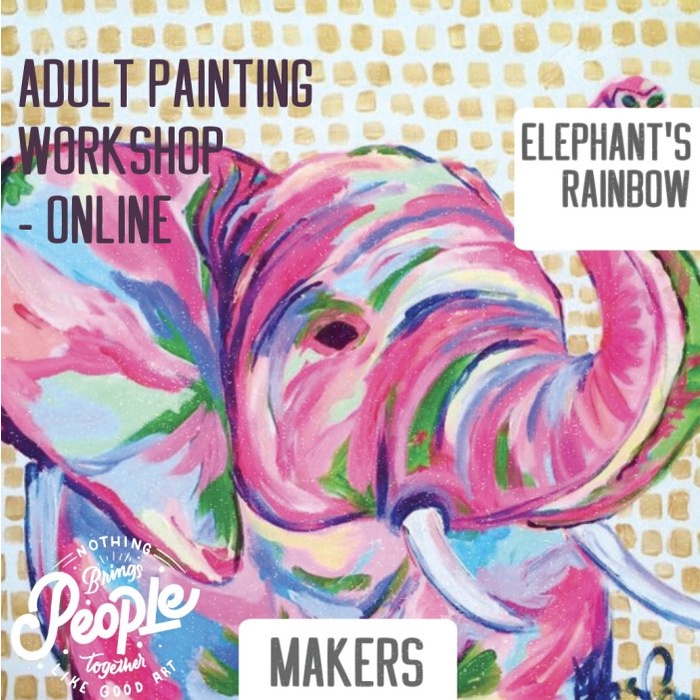 Jual MAKERS ADVANCED ONLINE CLASS - ELEPHANT'S RAINBOW | Shopee Indonesia