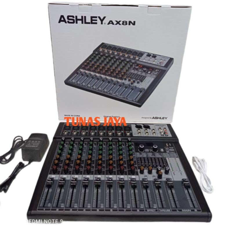 Jual MIXER ASHLEY AX8N MIXER ASHLEY 8 CHANNEL AX8N ORIGINAL ASHLEY AX ...