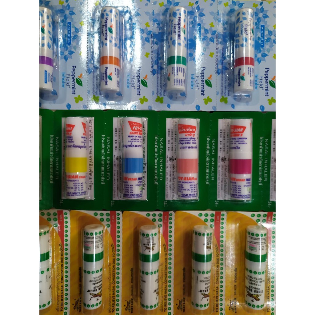 Jual tiger balm inhaler hand carry bangkok thailand | Shopee Indonesia