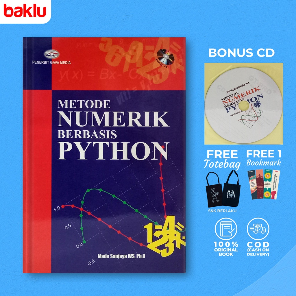 Jual Metode Numerik Berbasis Python - GavaMedia | Shopee Indonesia