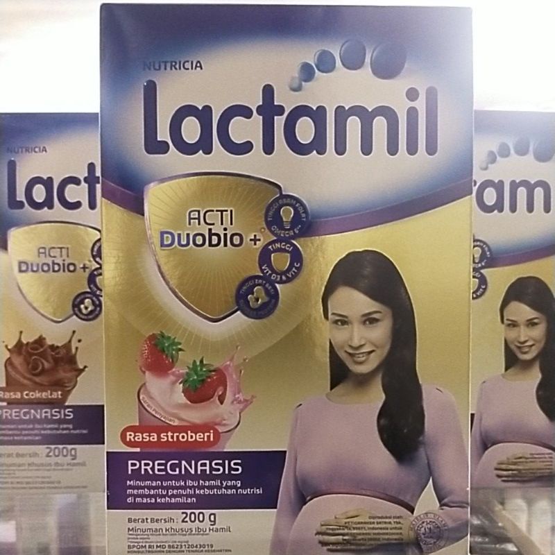 Jual LACTAMIL PREGNASIS STROBERI 200g | Shopee Indonesia