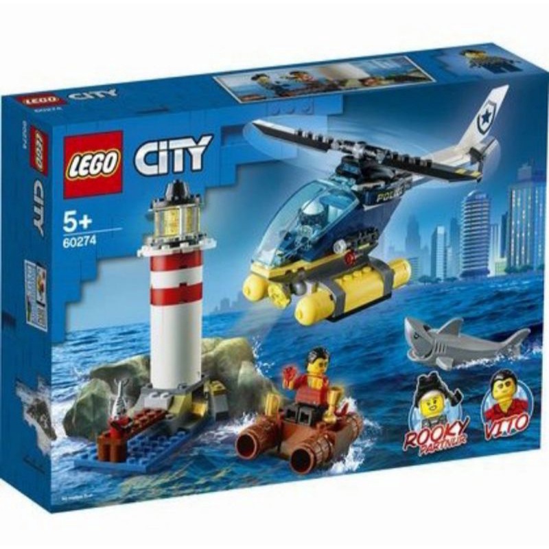 Jual Lego City 60274 Elite Police Lighthouse Capture | Shopee Indonesia