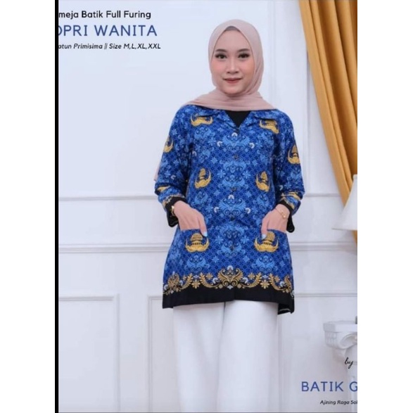 Jual BATIK KOPRI TERBARU 2022 BAHAN KATUN 40s LAPIS FURING | Shopee ...