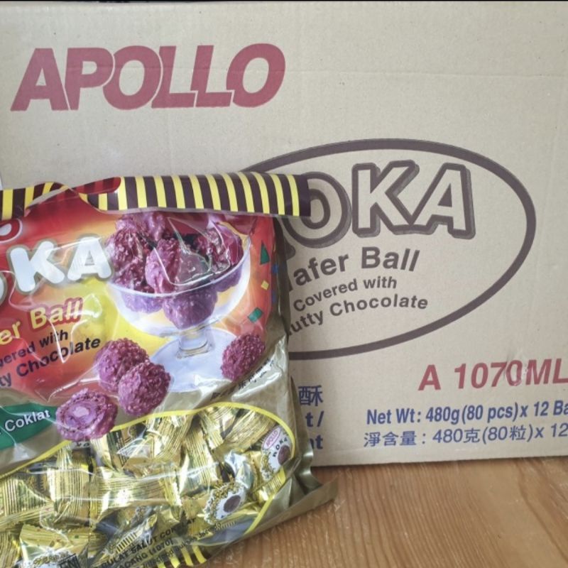 Jual Apollo ROKA Wafer ball isi 70 | Shopee Indonesia