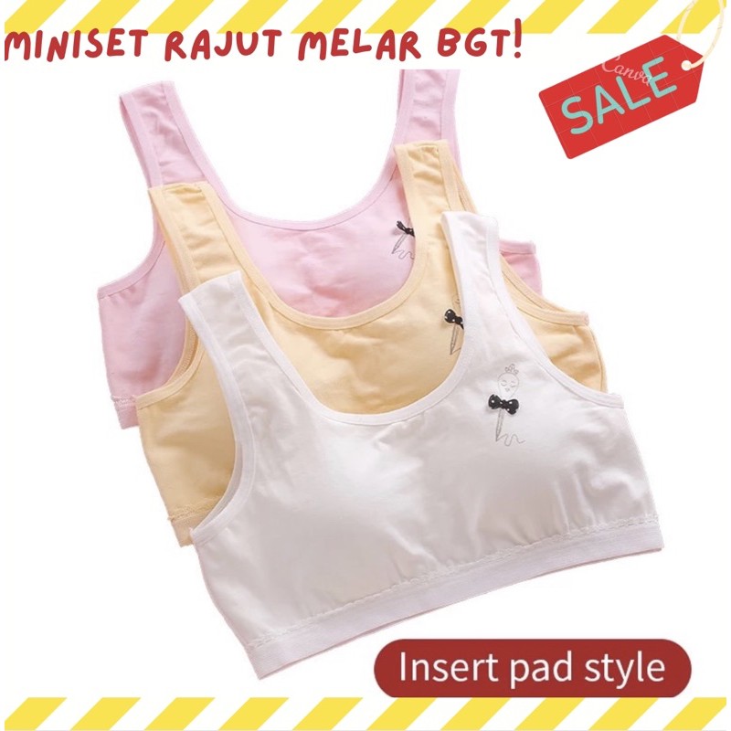 Jual Bra Bh Beha Miniset Busa Anak Perempuan Cewek Remaja SD SMP Import ...