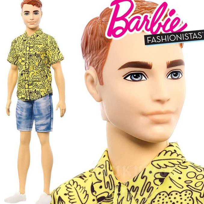Jual Mattel Barbie Ken Fashionistas Doll #139 - boneka cowok | Shopee ...