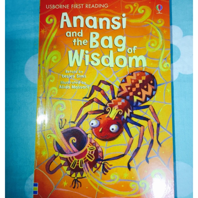 Jual Usborne First Reading Level 1 - Anansi and the Bag of Wisdom ...