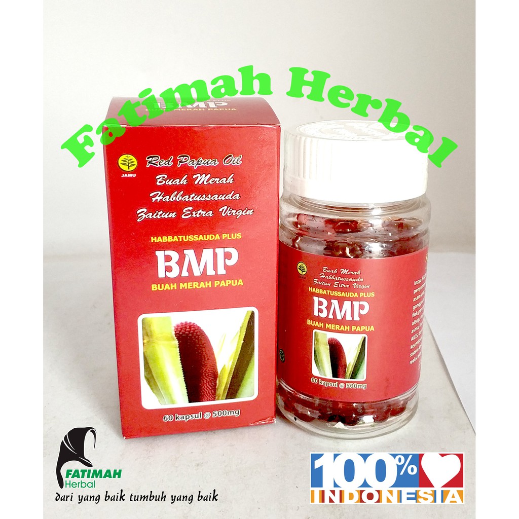 Jual Kapsul Buah Merah Papua BMP Original - 60 Kapsul | Shopee Indonesia