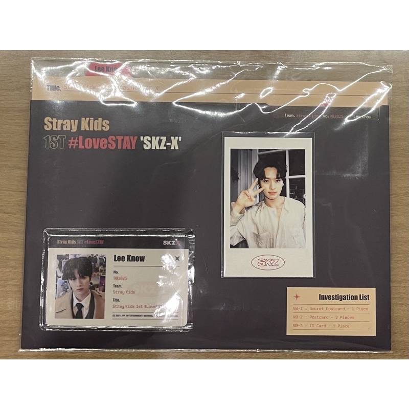 Jual stray kids lee know id card file set skzx lino skz | Shopee Indonesia