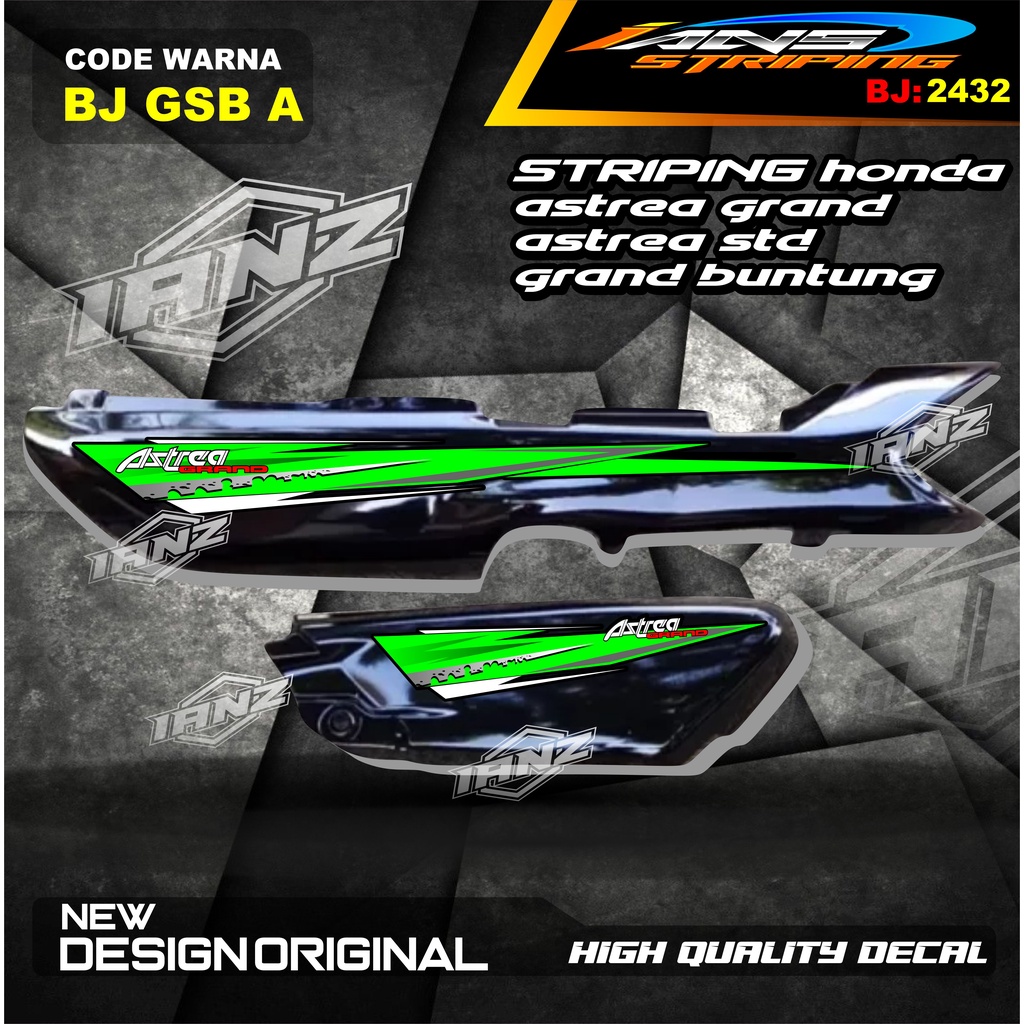 Jual STRIPING MOTOR ASTREA MODEL TERBARU / STIKER MOTOR ASTREA GRAND ...
