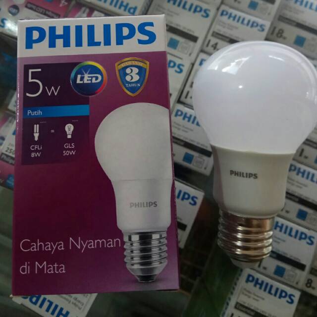 Jual philips led 5 watt | Shopee Indonesia