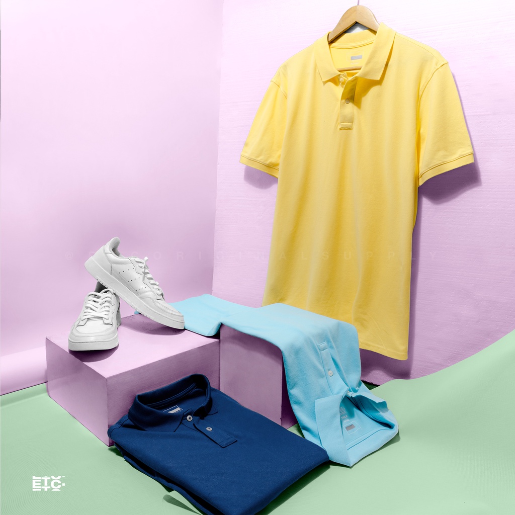 Jual SNMA Short Sleeve Flex Wear Polo Shirts Stretch (Size 2XL - 3XB ...