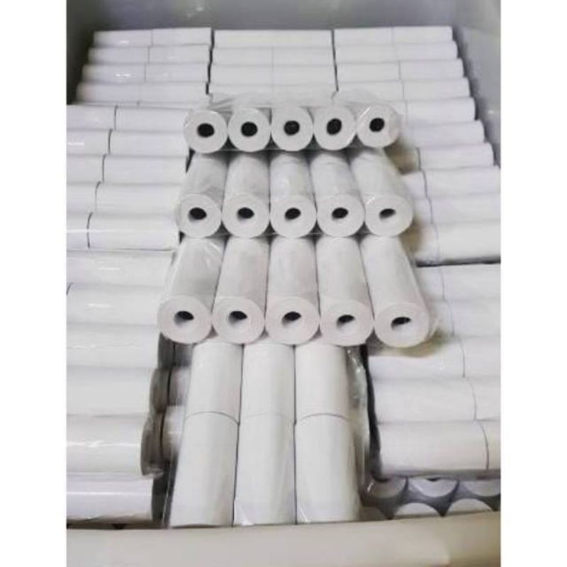 Jual Kertas Struk Thermal EDC Paper Roll 58x30 57x30 Thermal EDC ...