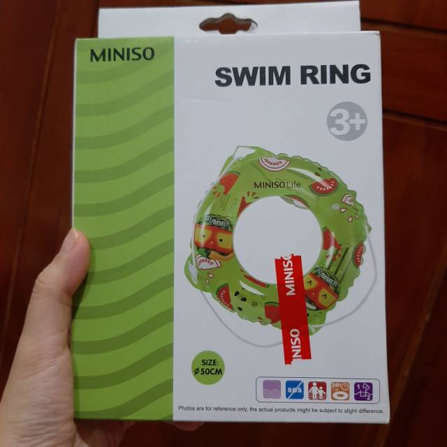 Jual Miniso swim ring ban renang diameter 50cm | Shopee Indonesia