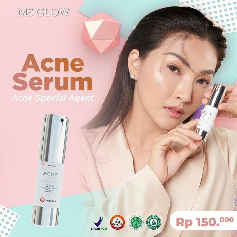 Jual Ms Glow Acne Serum (New) | Shopee Indonesia