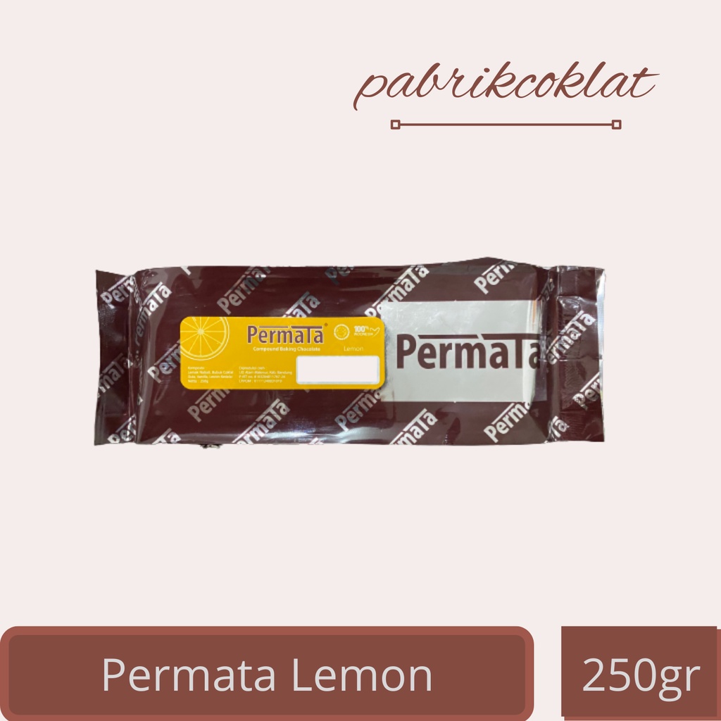Jual Permata Coklat Blok Warna Kuning Rasa Lemon 250gr - Yellow ...