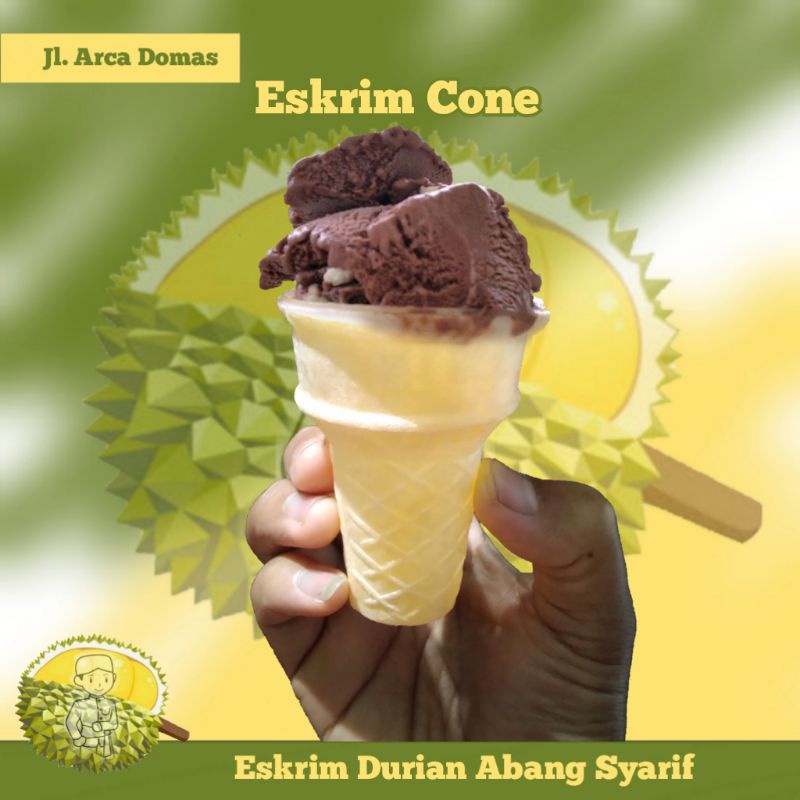 Jual Cone es krim mcd ukuran 5,5cm 1 ball isi 30 bungkus ( 300 pcs ...