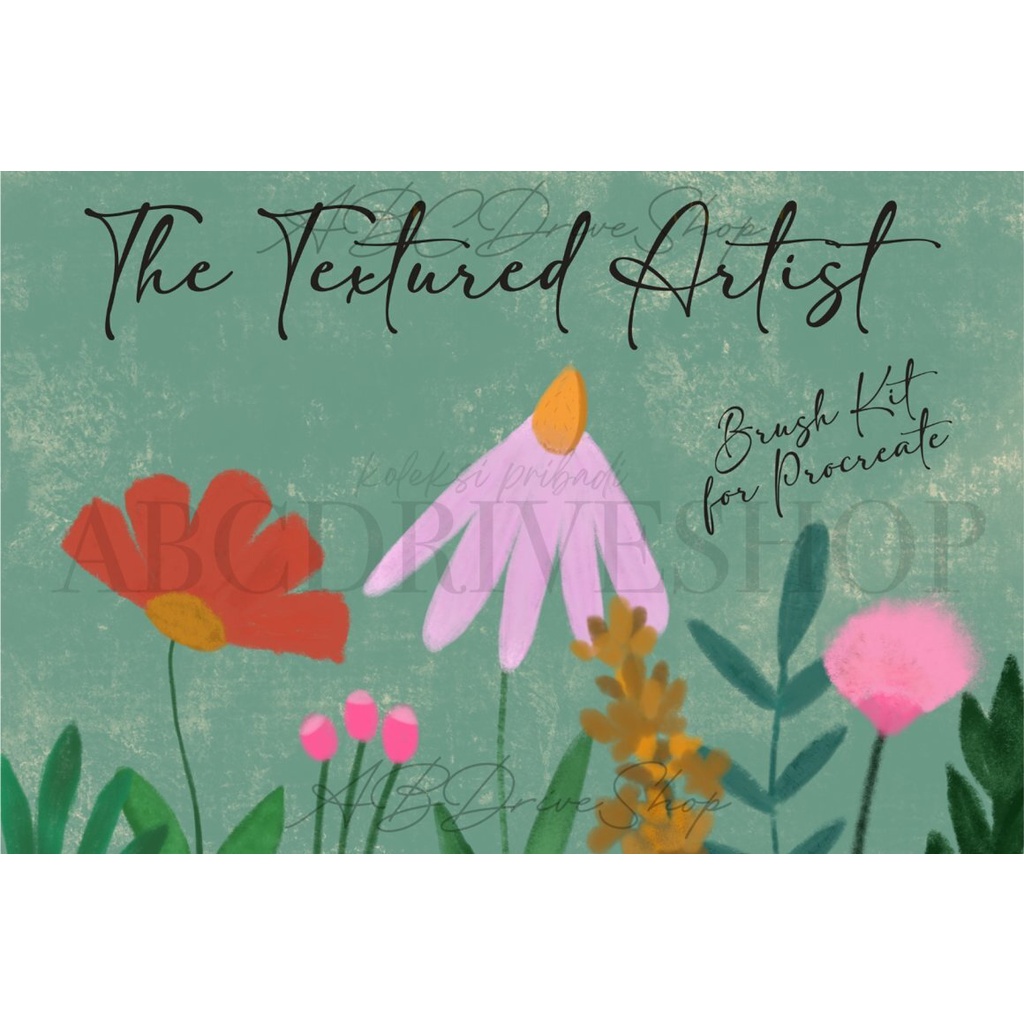 Jual Procreate Brush - The Textured Artist Brush Kit | Shopee Indonesia