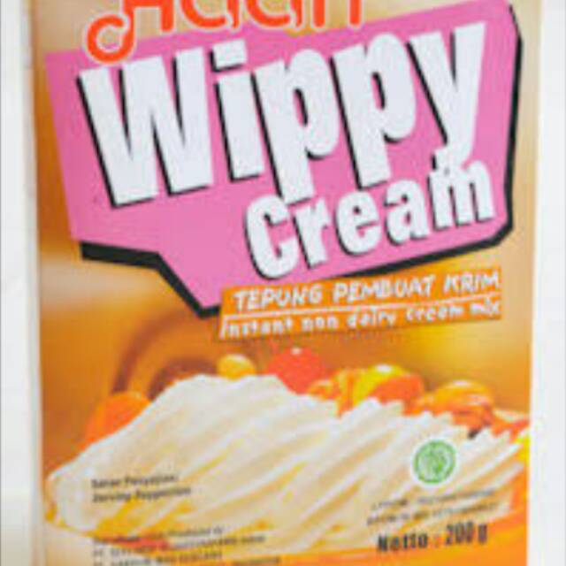 Jual Haan wippy cream, whipping cream bubuk merk Haan, whip cream bahan ...