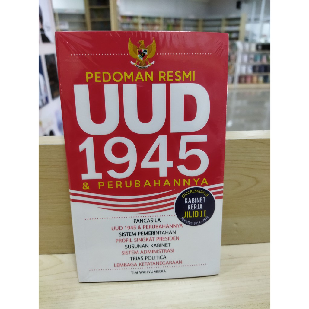Jual Pedoman Resmi UUD 1945 & Perubahannya | Shopee Indonesia