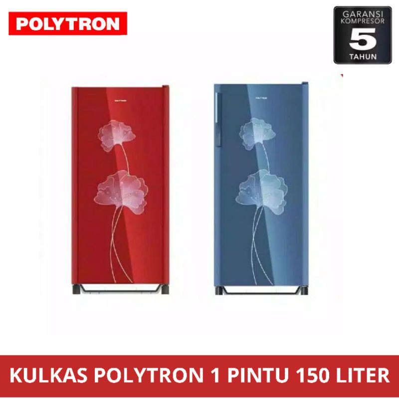 Jual KULKAS POLYTRON 1 PINTU PRO 15/PRA 15 (150L) | Shopee Indonesia