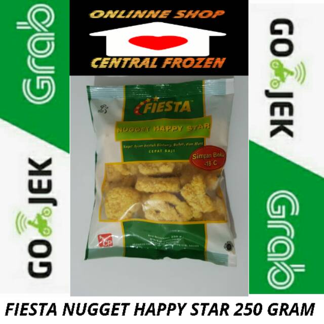 Jual FIESTA CHICKEN NUGGET HAPPY STAR 250 GRAM | Shopee Indonesia