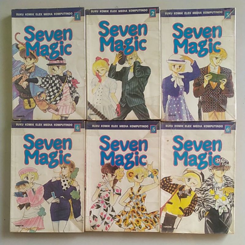 Jual Komik Comic Manga Seven Magic By Yu Asagiri 1-6 Retro Comic | Shopee Indonesia