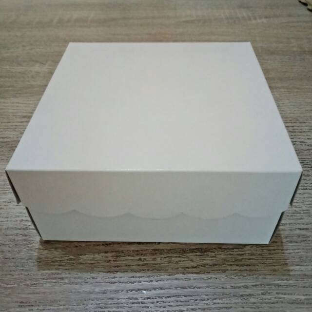 Jual Dus Nasi R10 / Kotak Nasi Polos Putih 20cm ( 10 Lembar ) | Shopee ...