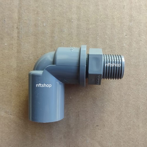 Jual Knee / Elbow Pvc Dengan Drat Luar 1/2 Inch | Shopee Indonesia