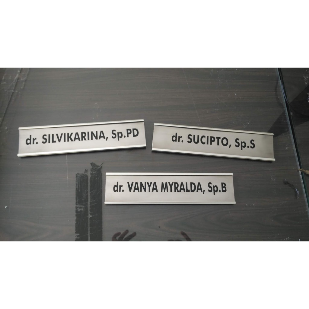 Jual Cetak Nama Ruangan/Papan/Plang Nama Pintu Ruangan MURAH | Shopee ...