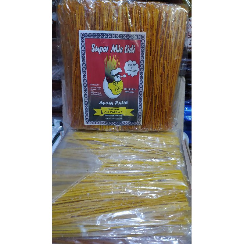 Jual Mie lidi/Super mie lidi 1pack | Shopee Indonesia