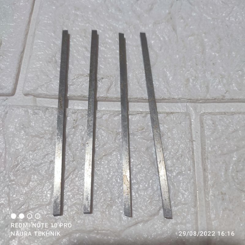 Jual Pahat bubut HSS 1/8 × 4 inch square tool bit mata pahat bubut 3 mm ...