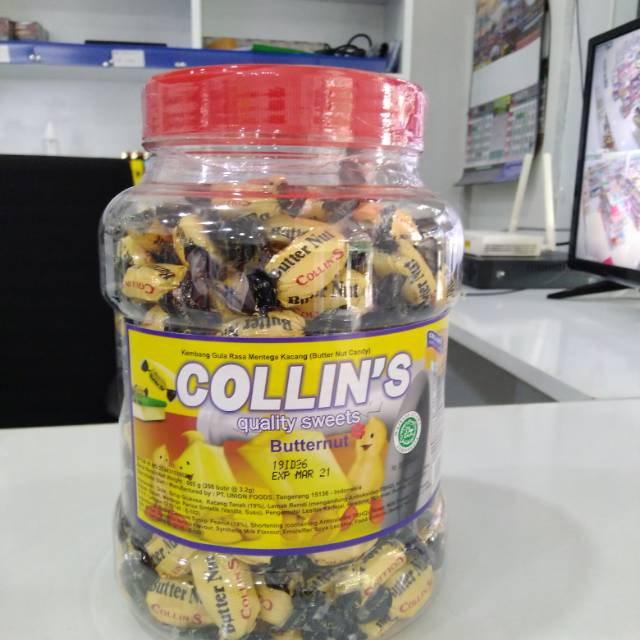 Jual Collin's butternut candy ( toples ) | Shopee Indonesia