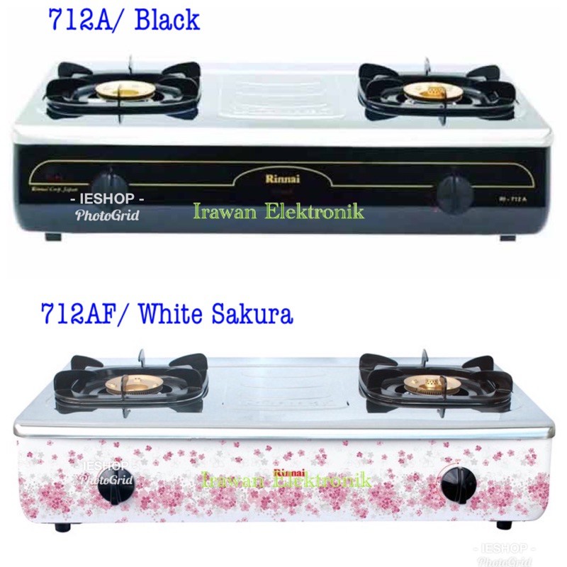 Jual Rinnai Kompor Gas RI-712A 712 A 712AF 712 AF / Kompor Rinnai ...