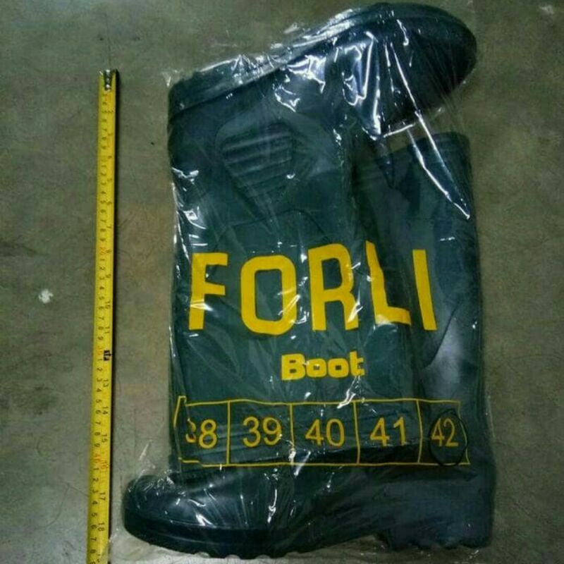 Jual Sepatu Bot Karet Tukang / Sepatu Boot Hujan Anti Air Forli ...