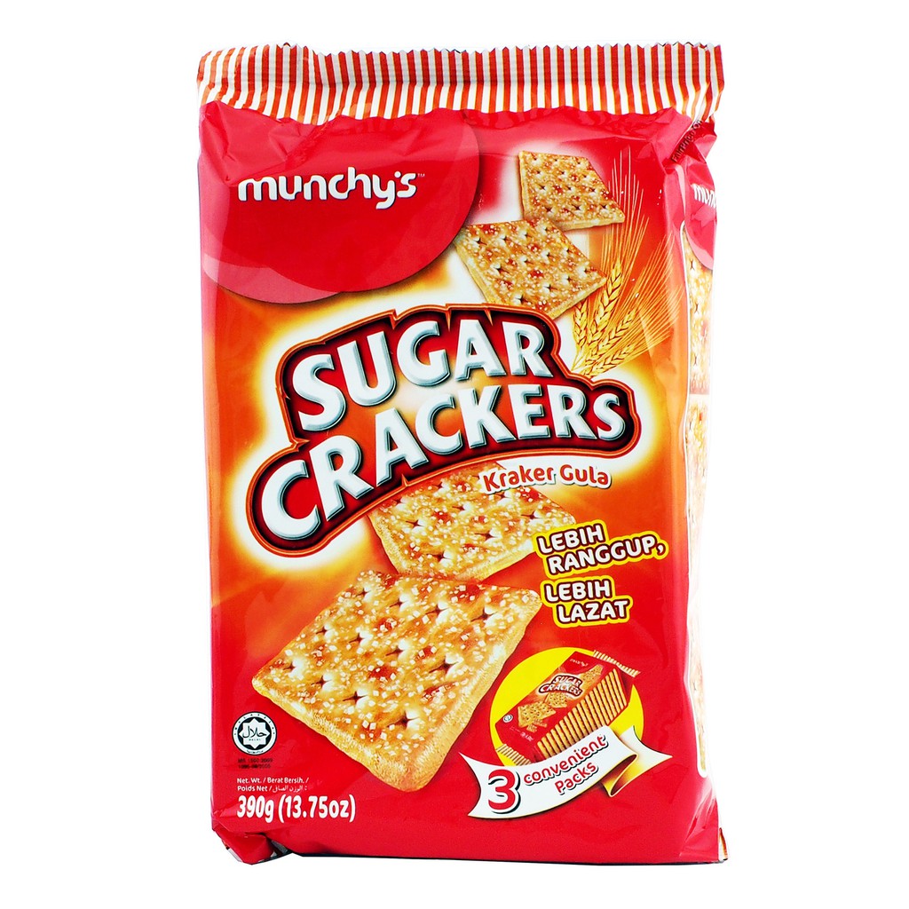 Jual [HALAL] Munchy's Cream / Vege / Sugar / Wheat / Choc Sandwich ...