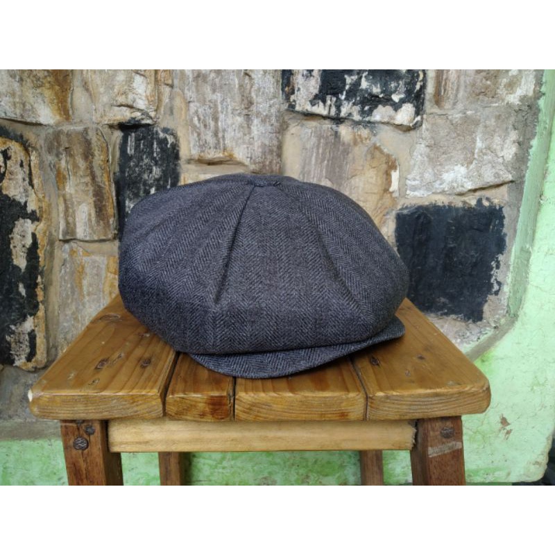 Jual Topi Newsboy Cap/Topi Copet/Topi Mafia/Peaky Blinders/Topi Pria ...