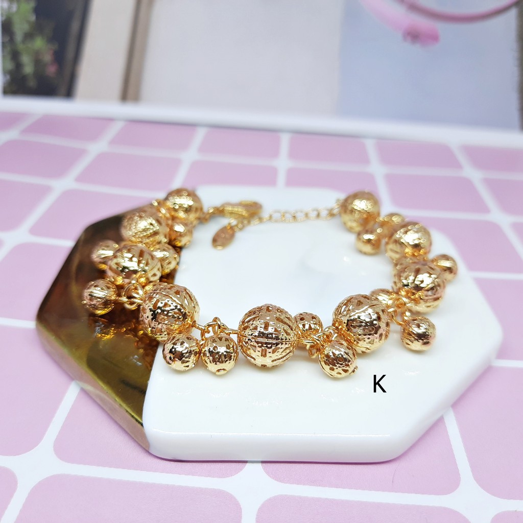 Jual Gelang Anggur Xuping Lapis Emas 18k Asli Imitasi Tangan Besar ...