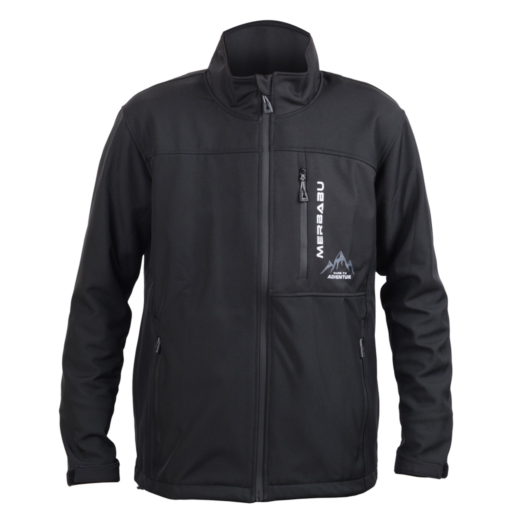 Jual Merbabu Jaket Spartax Black Original | Shopee Indonesia
