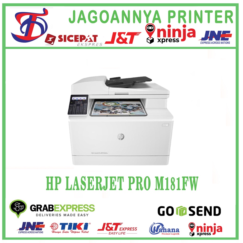 Jual PRINTER HP COLOR LASERJET PRO MFP M181FW | Shopee Indonesia