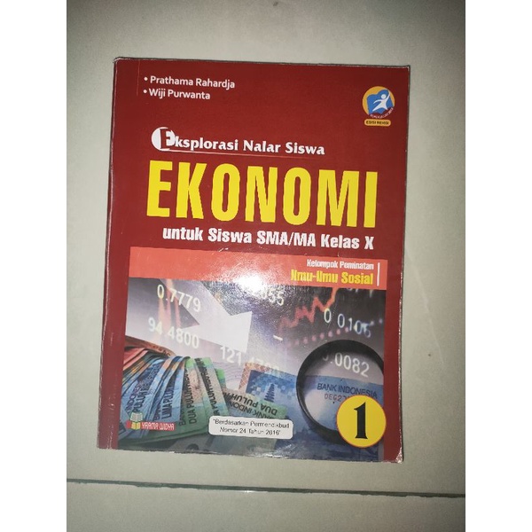 Jual BUKU CETAK EKONOMI YRAMA WIDYA KELAS 10 | Shopee Indonesia
