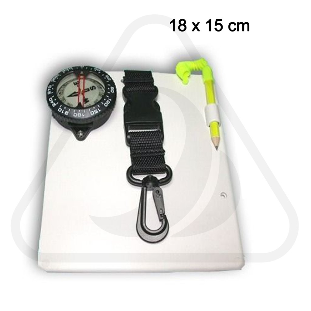 Jual Scuba Dive Writing Slate With Compass Papan Tulis Bawah Laut ...
