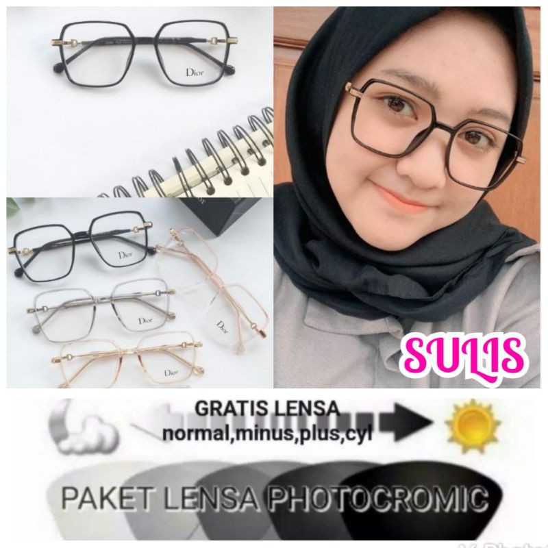 Jual frame 0366 kacamata gratis lensa (blueray anti radiasi ...