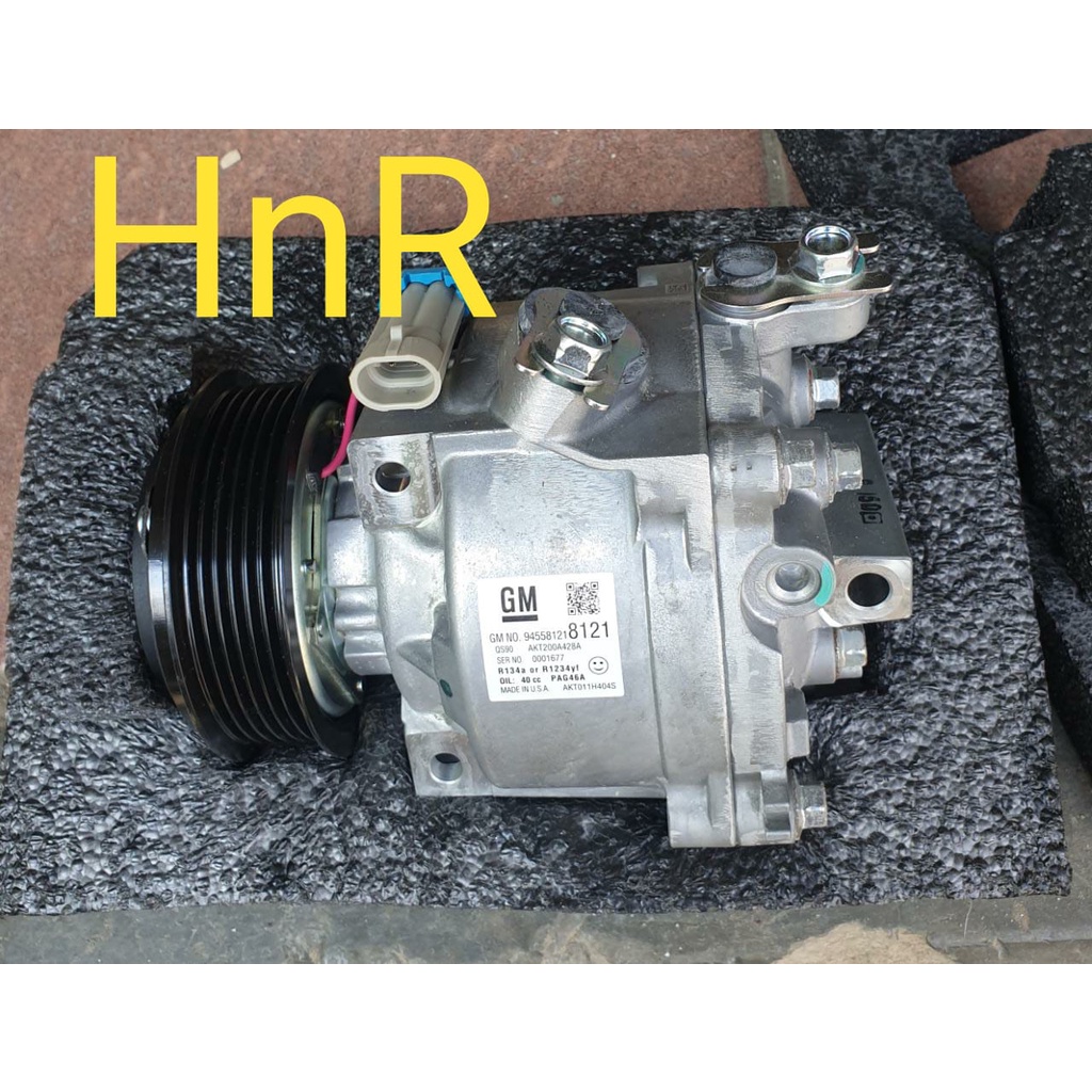 Jual KOMPRESOR COMPRESSOR AC MOBIL Chevrolet Spin Bensin ORIGINAL GM ...