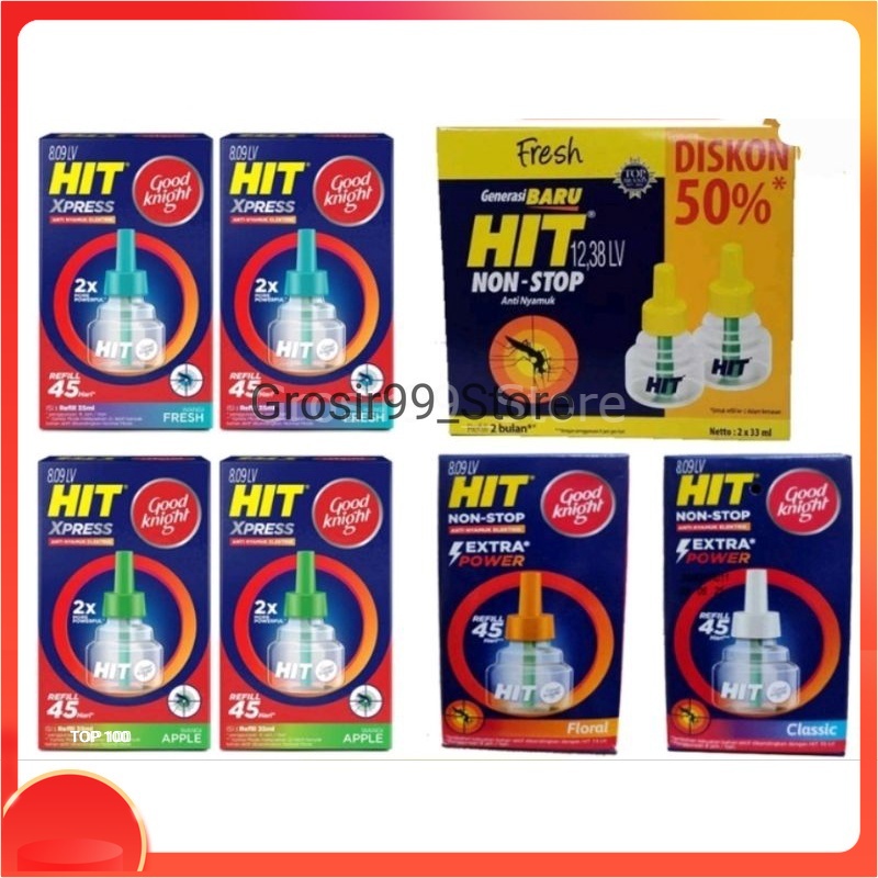 Jual HIT Non Stop Refill Isi Ulang Hit Elektrik Obat Nyamuk Electric Termurah | Shopee Indonesia