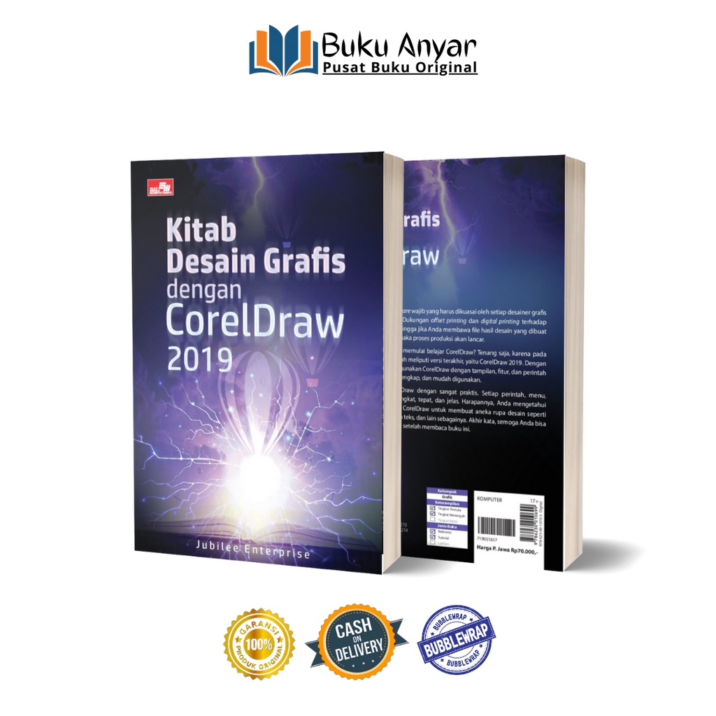 Jual Jubilee Enterprise Kitab Desain Grafis dengan CorelDraw 2019 ...